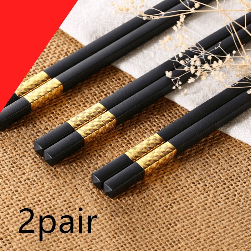 2/1PCSChinese Style Chopsticks Alloy Chopsticks Re... – Vicedeal