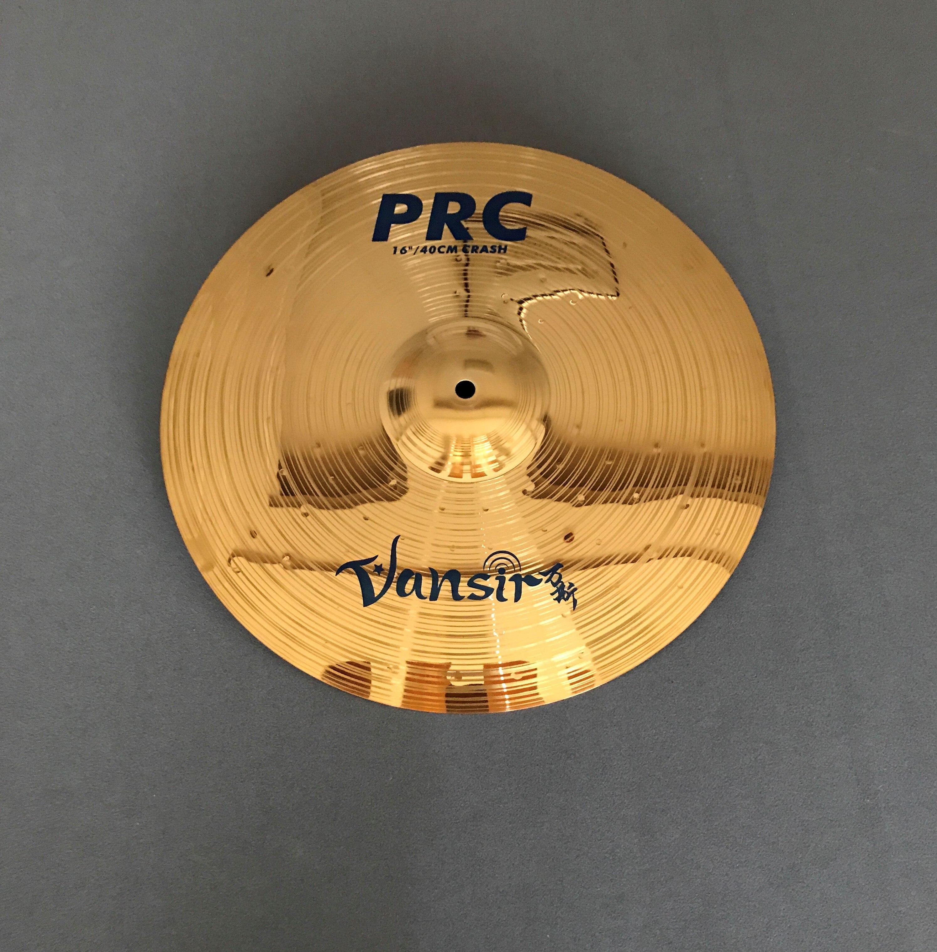 Vansir Polishing Alloy Cymbals Gold Color 16''Cras... – Grandado