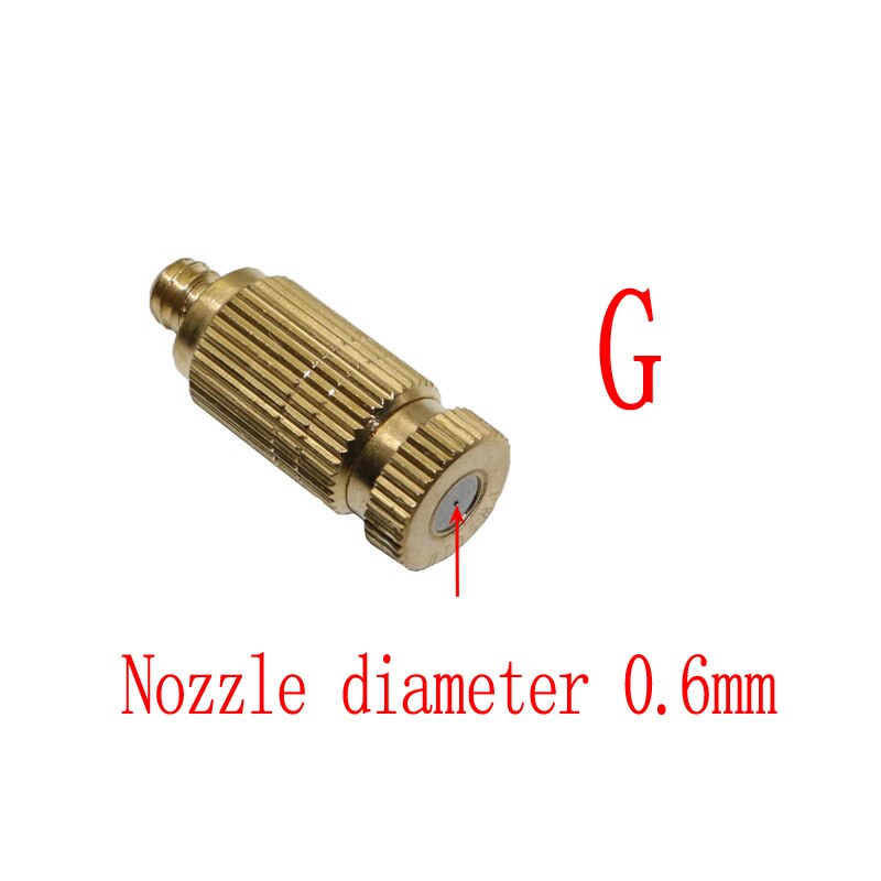 Brass Spray Nozzle High pressure mist cooling Nozz... – Grandado