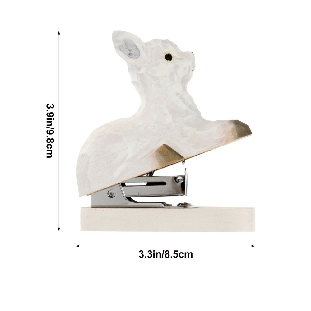 Woodcarving 3D Animal Stapler Mini Wood Stapler De... – Grandado