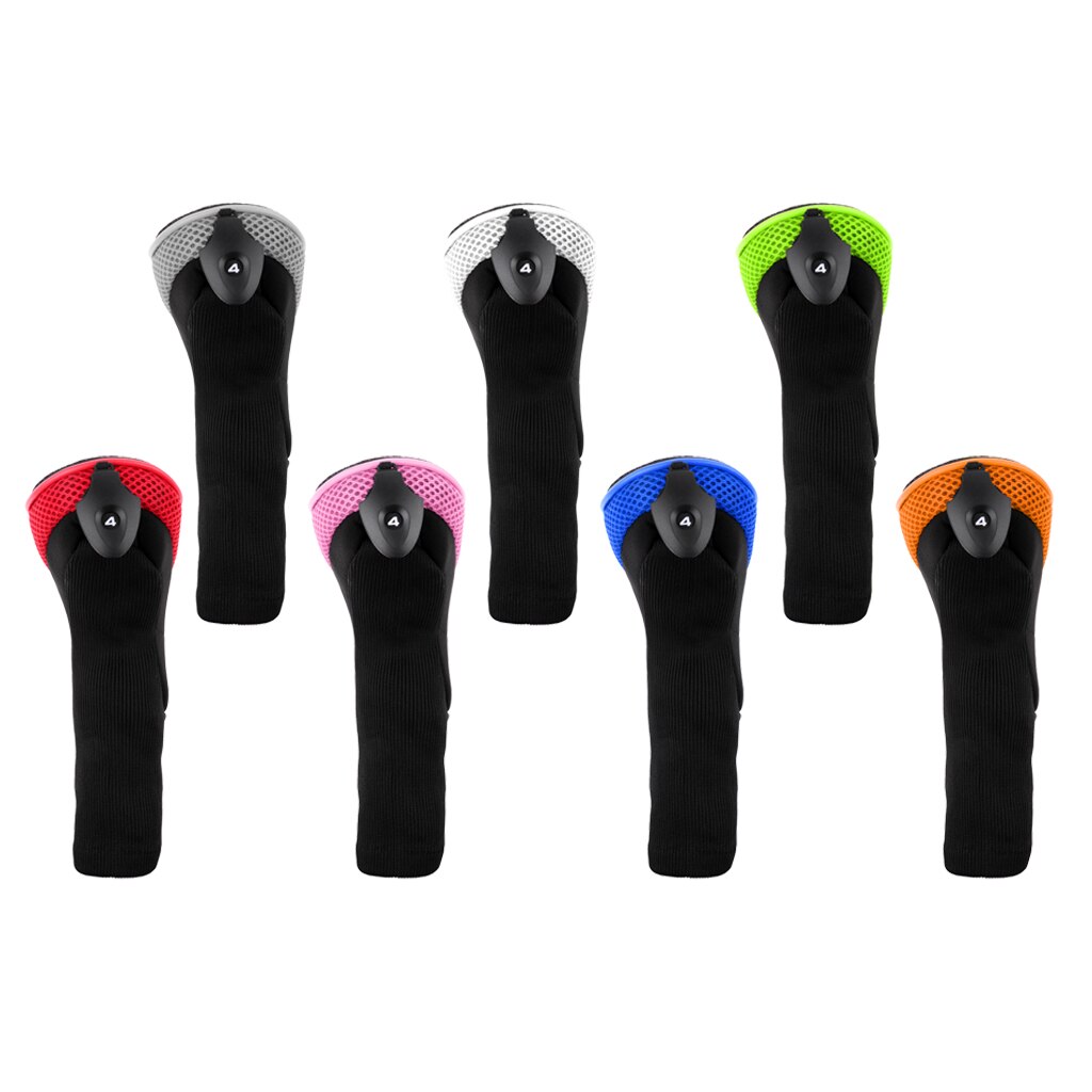 Golf Hybrid Club Cover Protective Headcovers With ... – Vicedeal