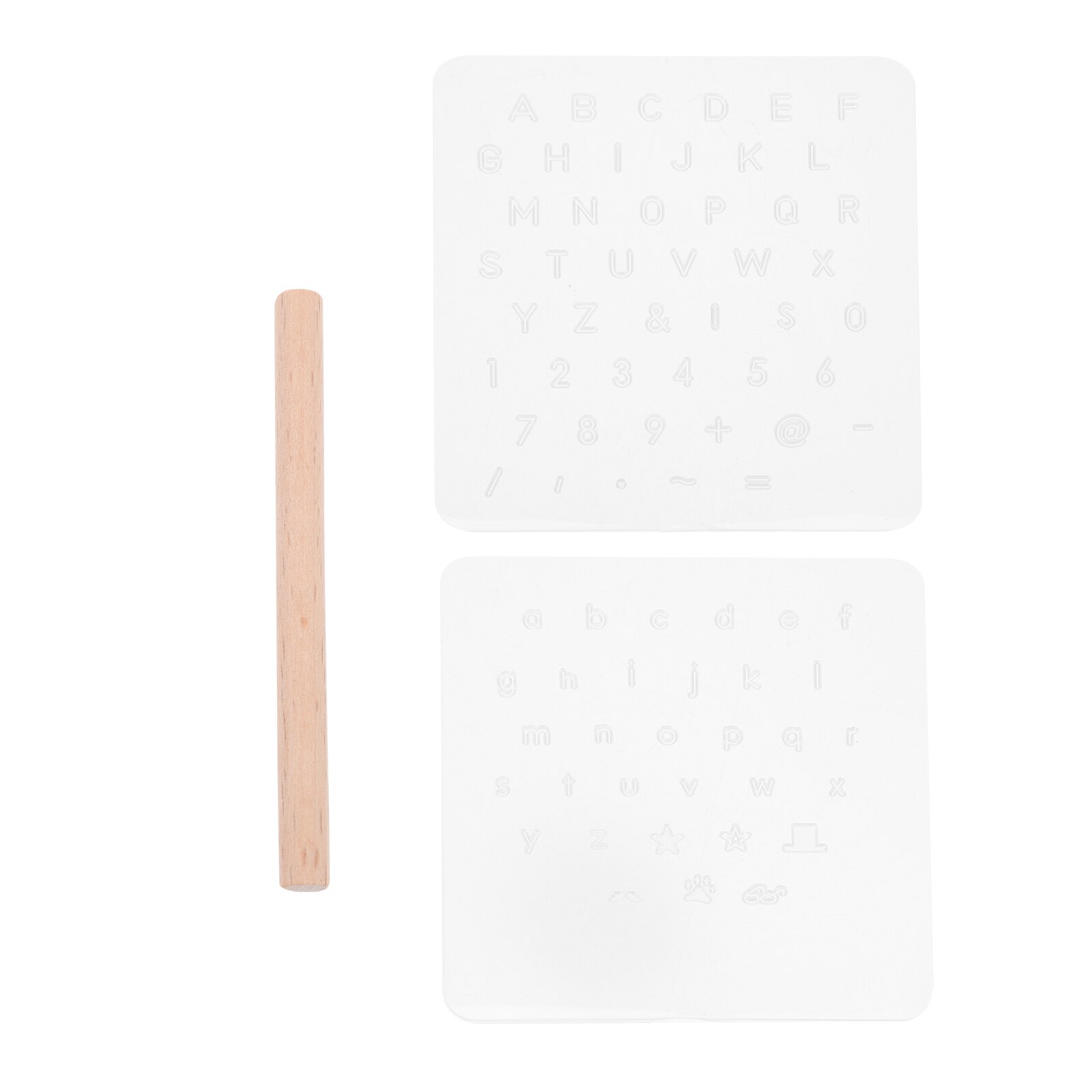 1 Set timbro alfabeto in pelle artigianato in pell... – Grandado