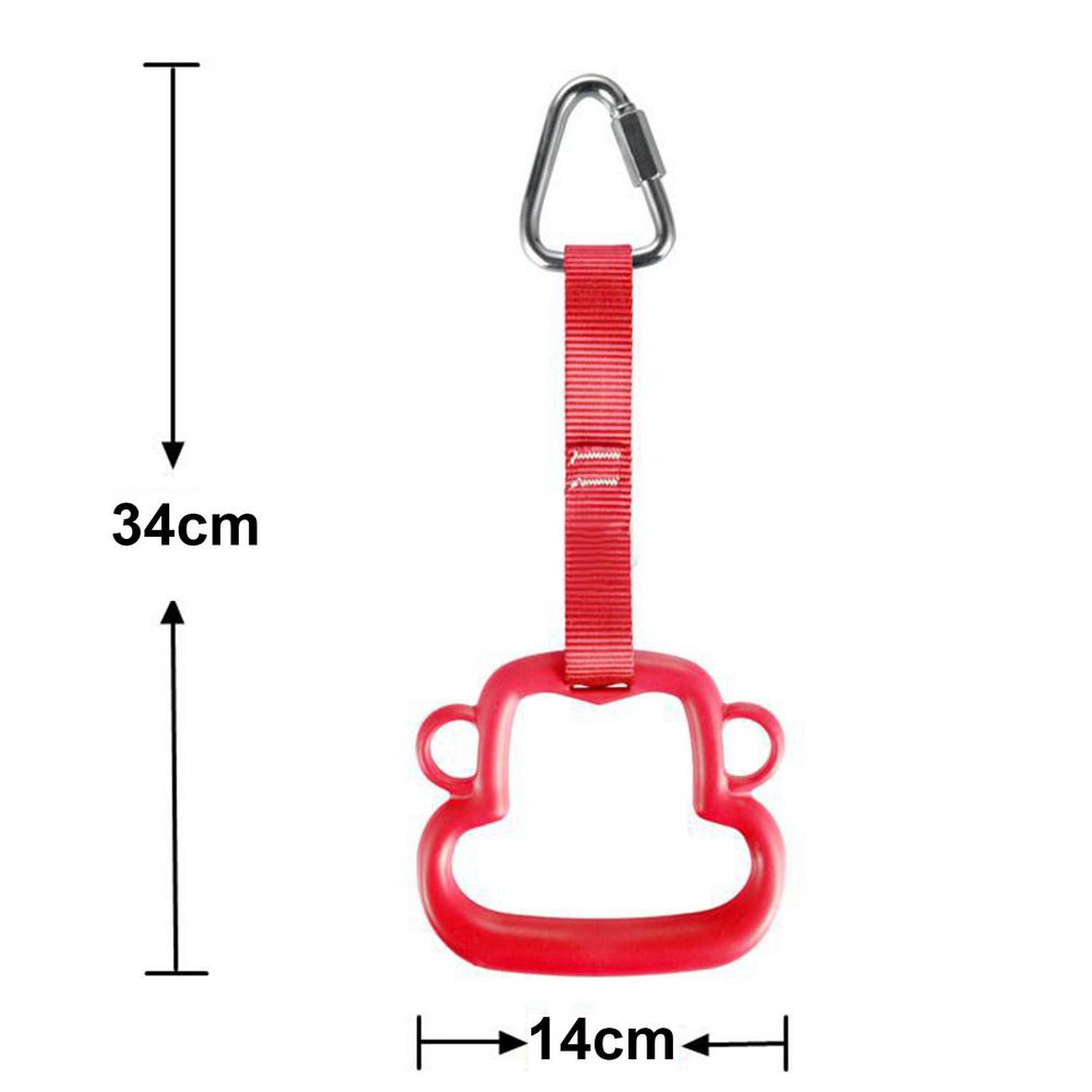Kids Fitness Rings Swing Gymnastic Bar Ring Outdoo... – Grandado