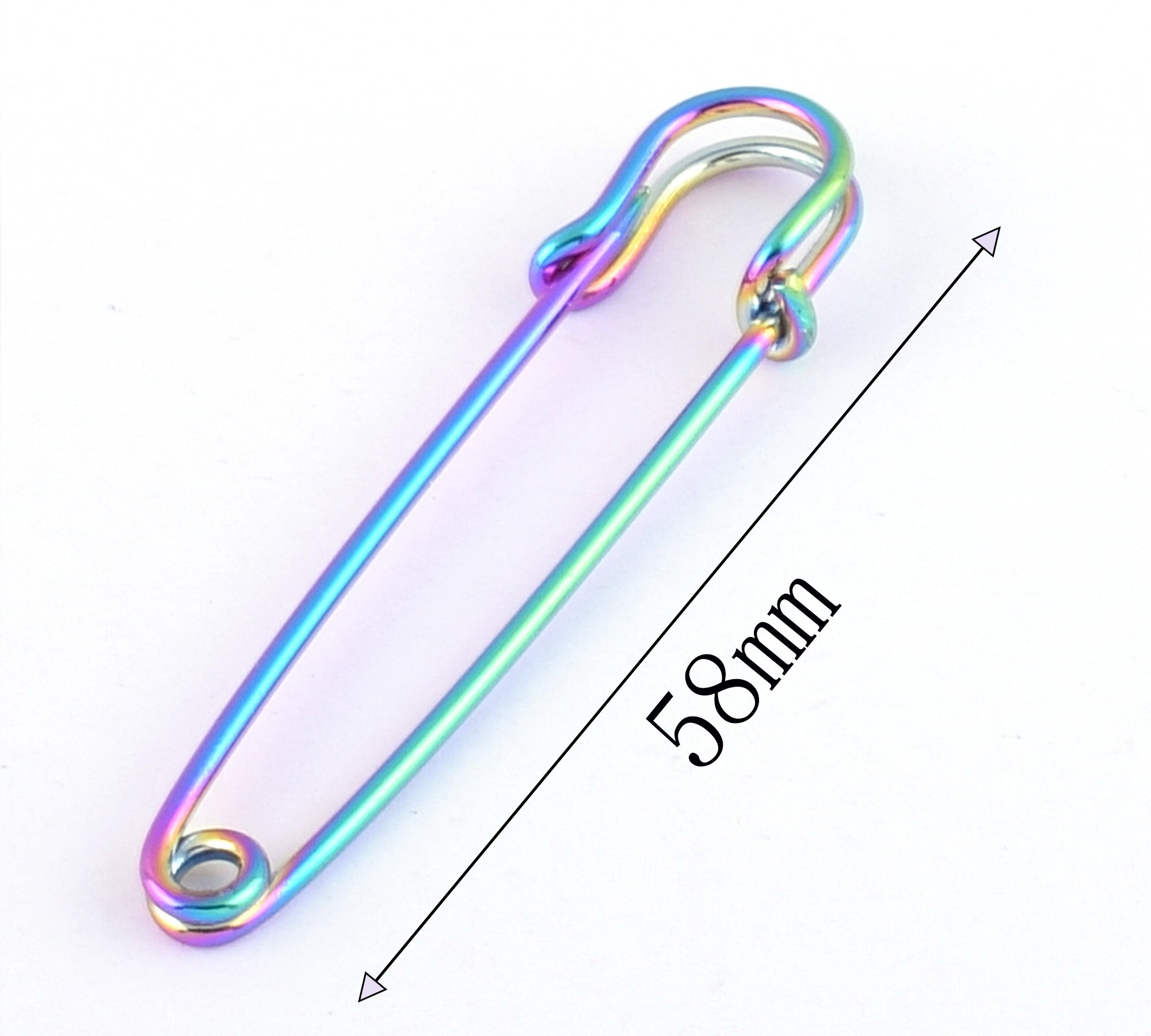4pcs Rainbow Safety pins Larger Safety Pins Kilt P... – Grandado