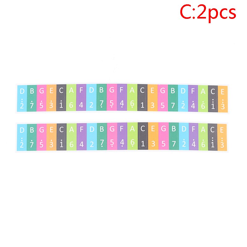 2PCS 17 Keys Kalimba Scale Sticker Thumb Key Note ... – Vicedeal