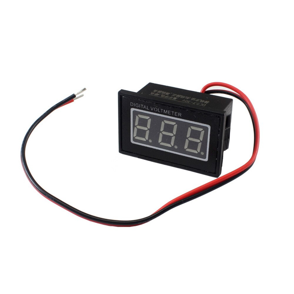 Waterproof Digital Voltmeter Three-digit 0.4' ... – Grandado