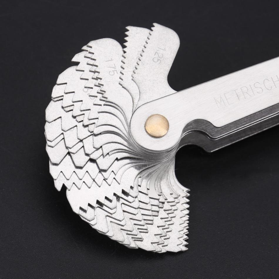 60 Degree Thread Screw Pitch Gauge 58 Blades Set +... – Vicedeal 60 Degree Thread Screw Pitch Gauge 58 Blades Set +... – Vicedeal