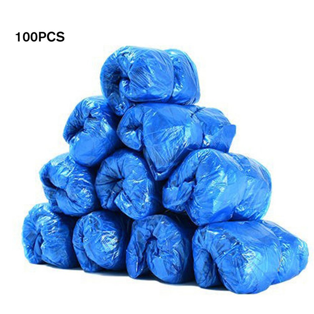 Plastic Disposable Shoe Covers Rain Outdoor Carpet... – Vicedeal