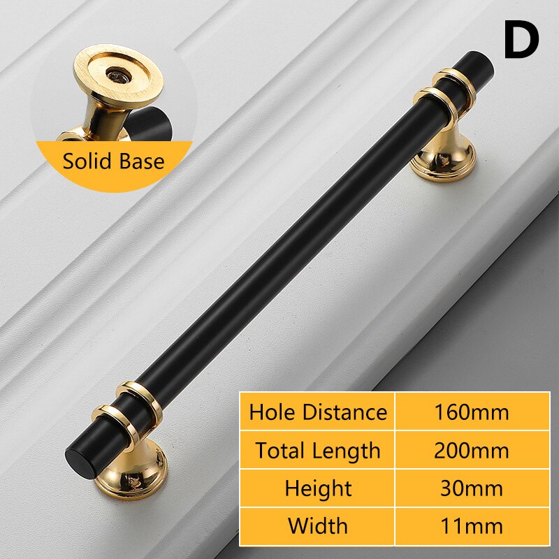 Nordic wardrobe handle modern minimalist light lux... – Grandado