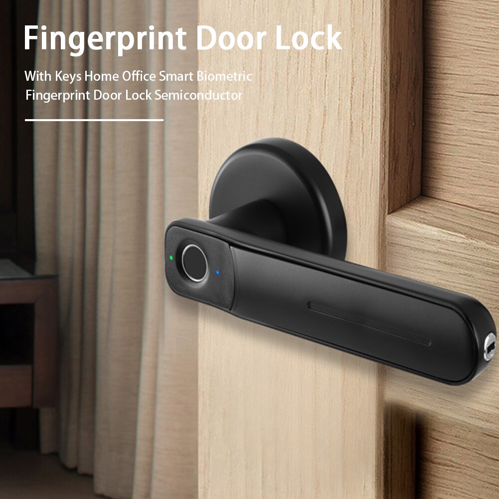 USB Port Security Zinc Alloy Fingerprint Door Lock... – Grandado