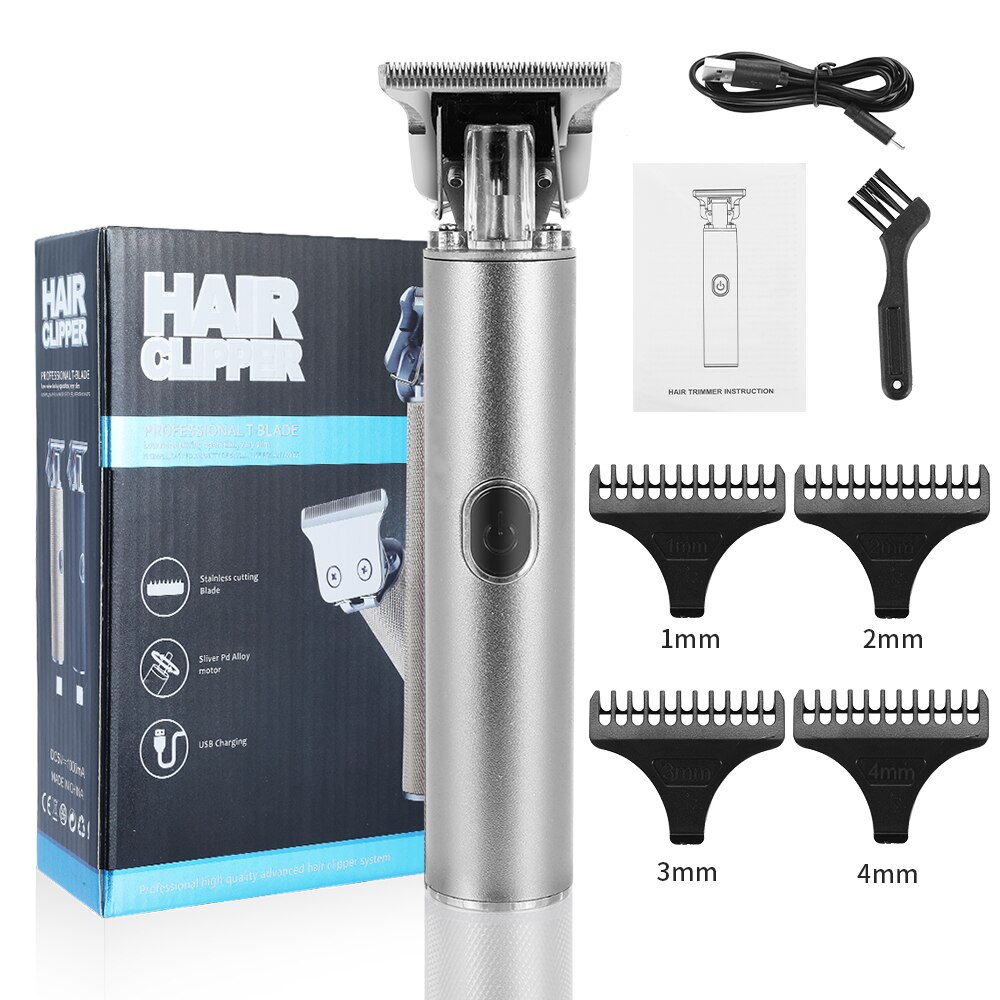 Electric Hair Clipper Hair Trimmer Men Beard Shavi... – Grandado