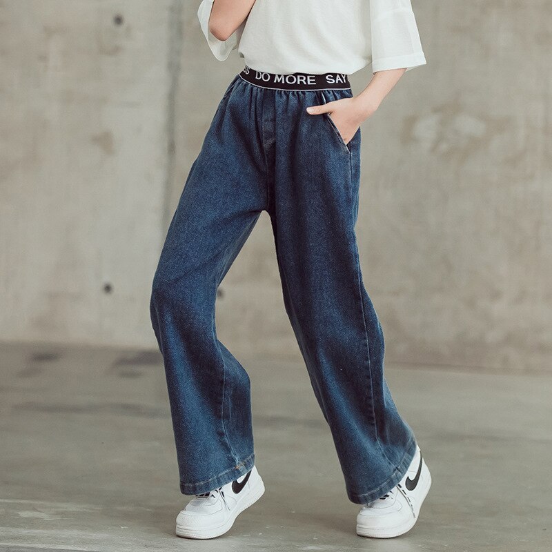 Teen Girls Jeans Spring Autumn Loose Casual style ... – Grandado