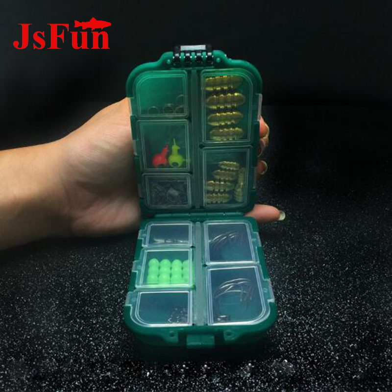 JSFUN Fishing Tackle Box for Fishing Sinkers Hooks... – Vicedeal