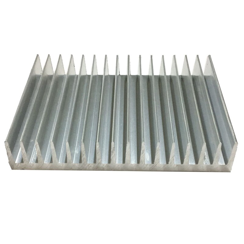 -Silver Tone Aluminium Radiator Heatsink Heat Sink... – Vicedeal