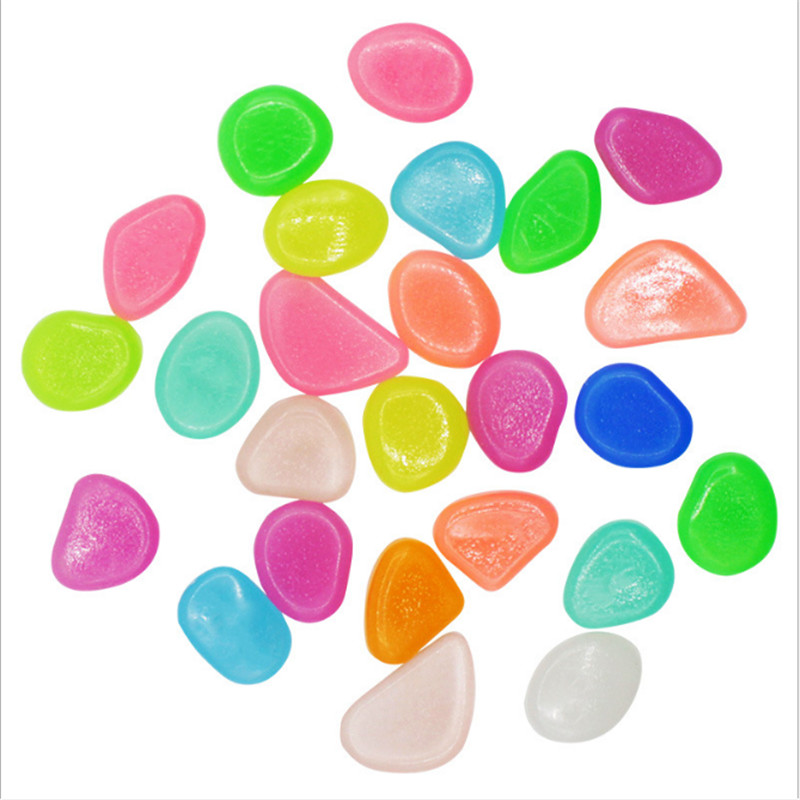 10/50pcs Luminous Glowing Stones Shell Shaped Star... – Grandado