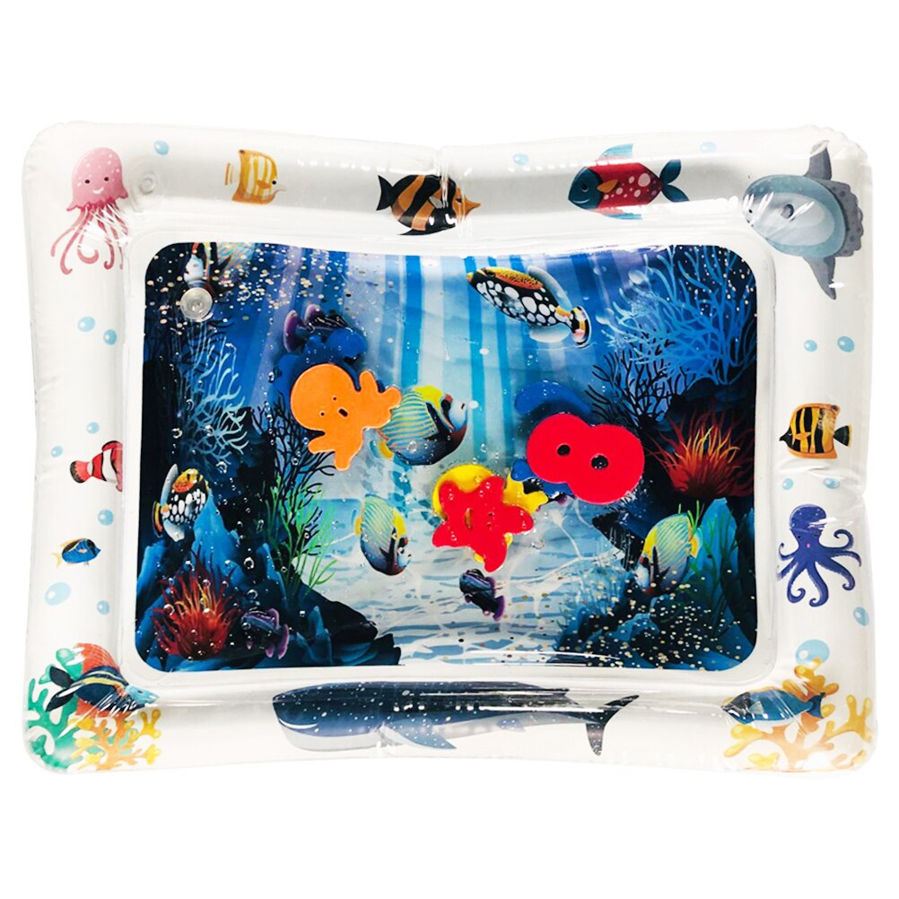 Baby Kids water play mat Baby Inflatable PVC Water... – Grandado