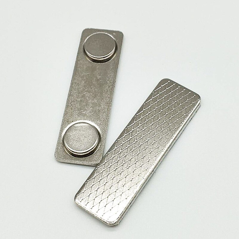 10pcs Strong Magnetic Name Tags Badge Metal Fasten... – Grandado