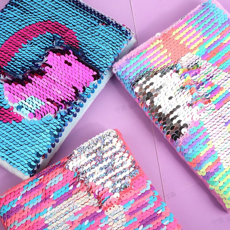 Rainbow Diary Sequin Notebook and Journal Wonderfu... – Grandado