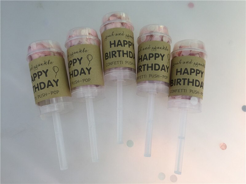 10pcs/pack Reusable Happy Birthday Party Push Up C... – Grandado