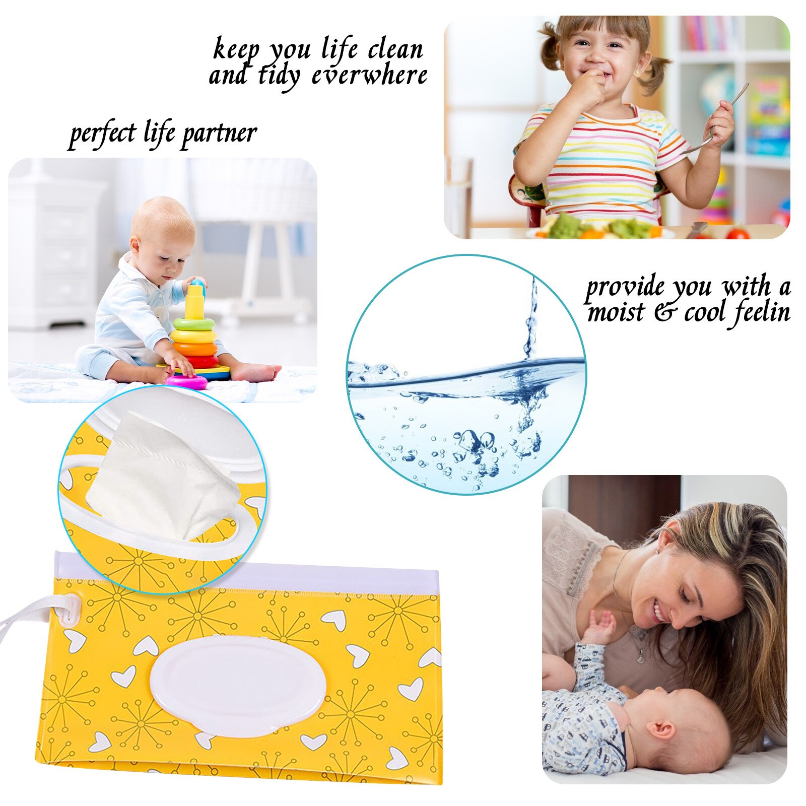 Nat Doekje Doos Nat Tissue Case Cleaning Doekjes C... – Grandado