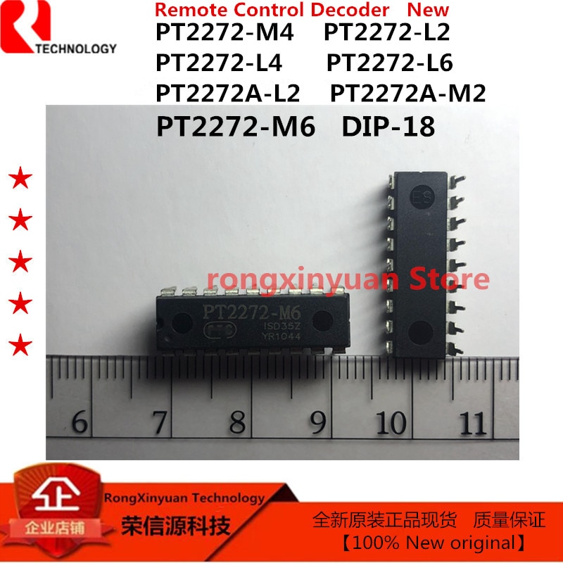 Décodeur de télécommande DIP-18, 10 pièces, PT2272... – Grandado