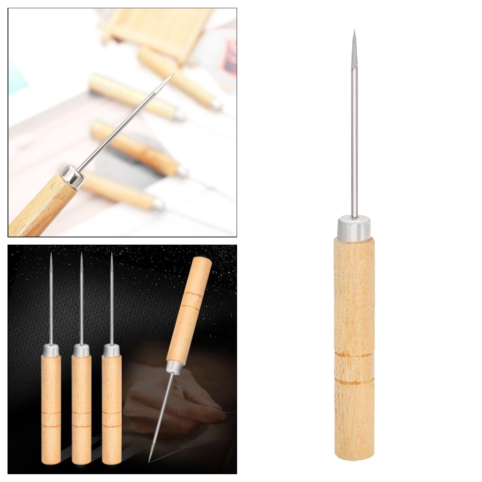 Canvas Leather Sewing Awl, Leather Sewing Needle A... – Grandado