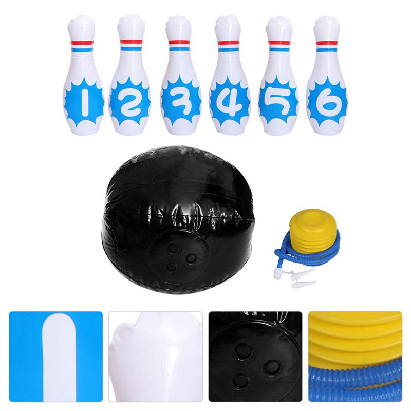1 Set of Children Bowling Balls Bowling Inflatable... – Grandado