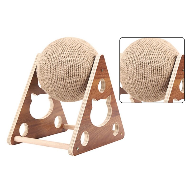 Kat Speelgoed Kat Scratcher Sisal Touw Bal Kat Kra... – Vicedeal