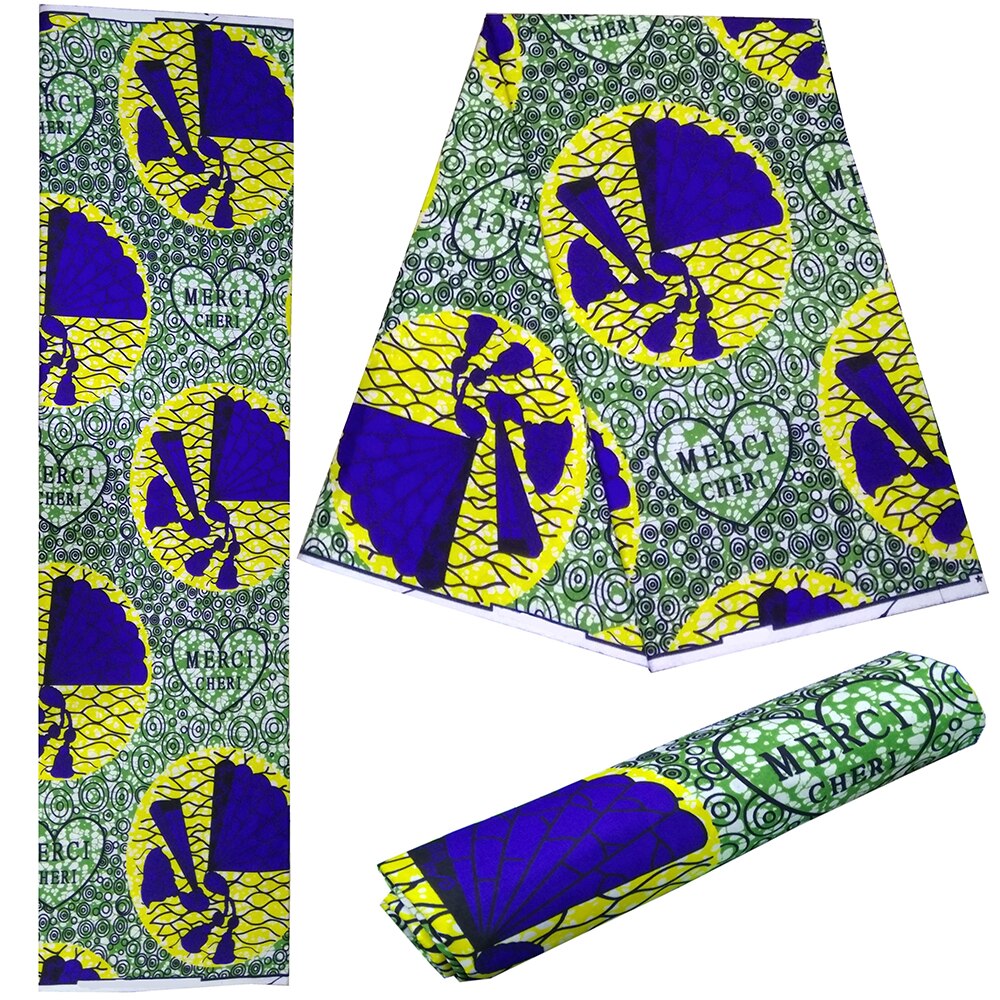 Wax Africain Stof 100% Polyester Stof Afrikaanse P... – Grandado