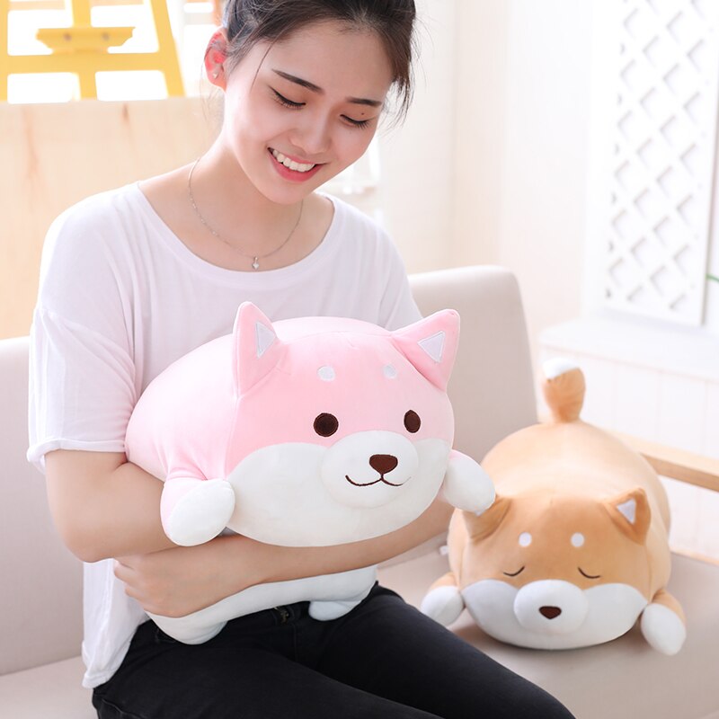 Cute Corgi Dog doll pillow Shiba Inu plush toy hol... – Grandado