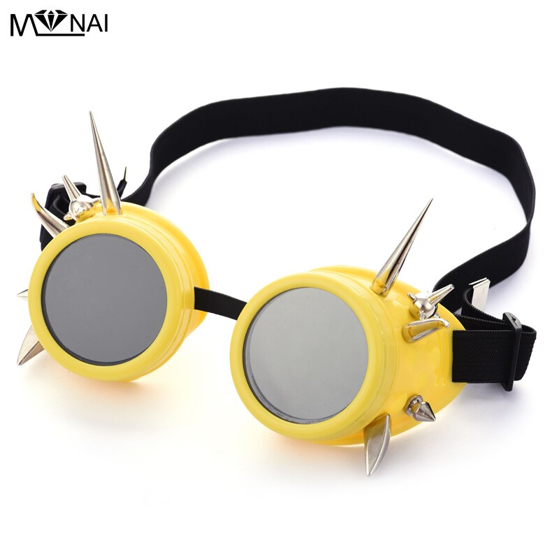 Steampunk Yellow Goggles Glasses Retro Welding Pun... – Vicedeal