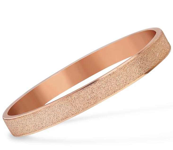 Sieraden Rose Goud/Gouden Plated Frosting Bangle V... – Grandado