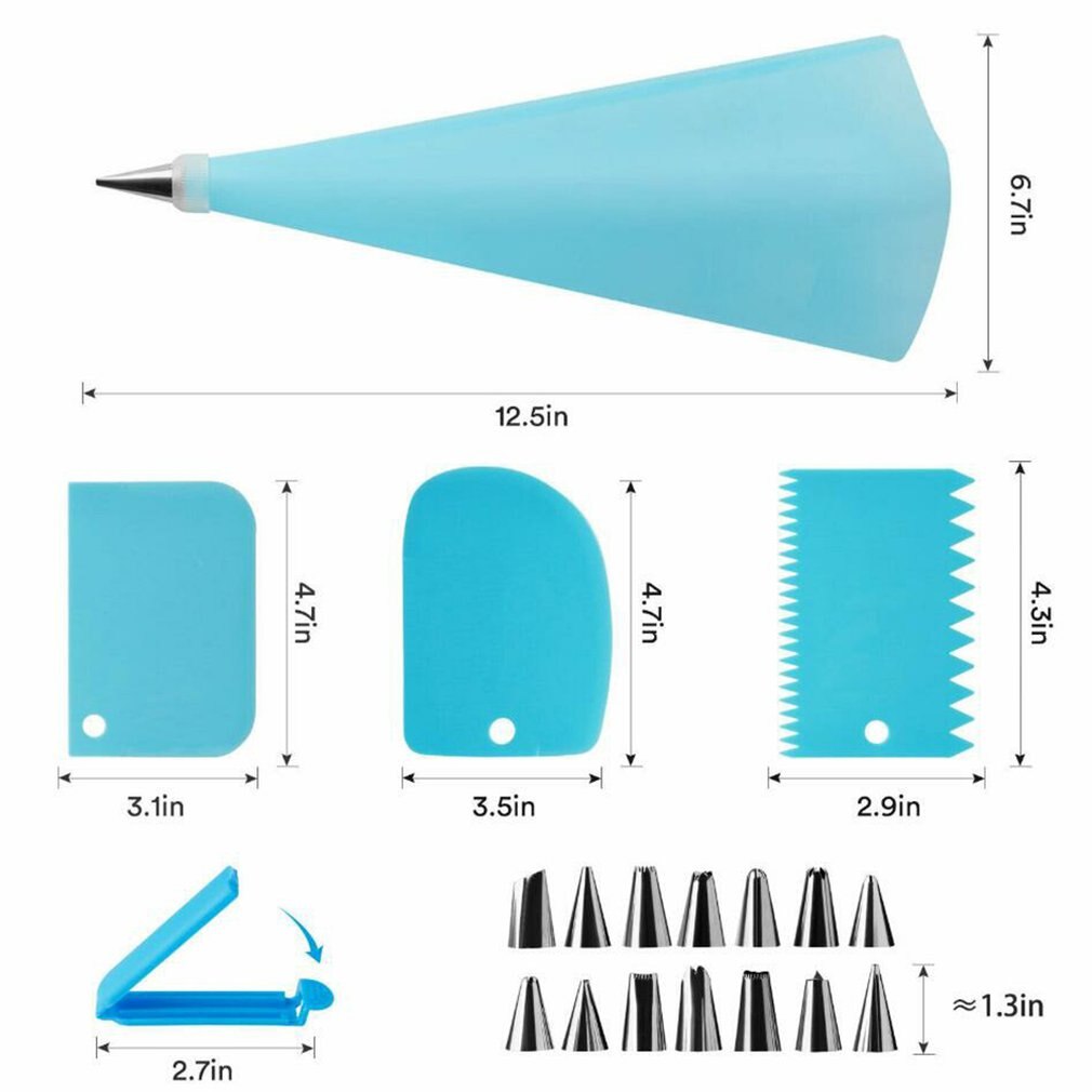 20 Stks/set Cake Decorating Tool Set Pijplijn Tips... – Grandado