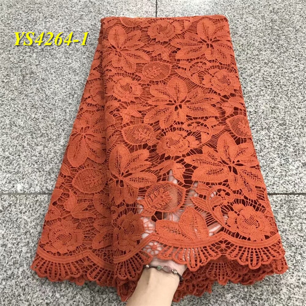 Pure white water soluble fabric embroidered flower... – Grandado