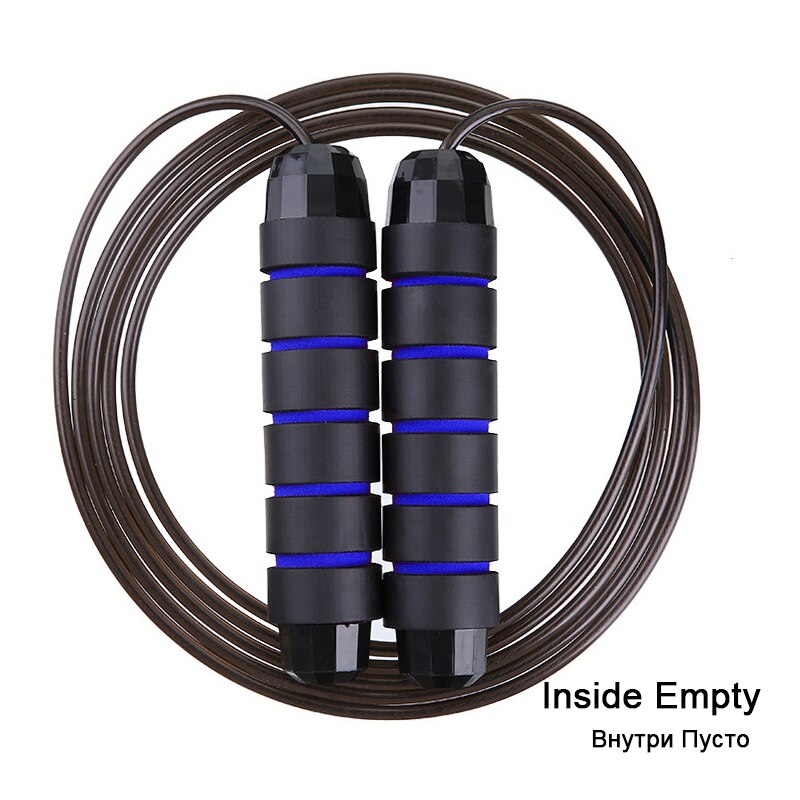 SKDK Home Gym Weighted Skipping Rope Steel Wire Ad... – Grandado