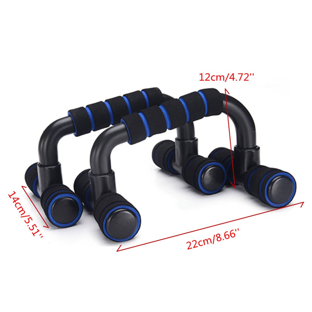 2 stücke H I-förmigen ABS Fitness Push Up Bar Push... – Vicedeal