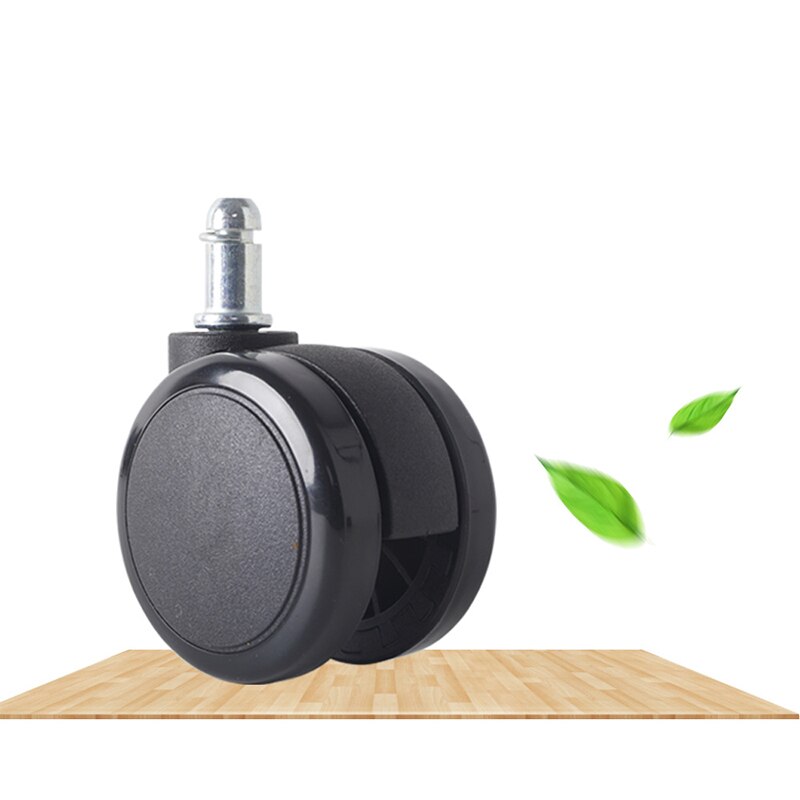 5 Pcs 50Mm/60Mm Dia Black Metal Pu Bureaustoel Zwe... – Vicedeal