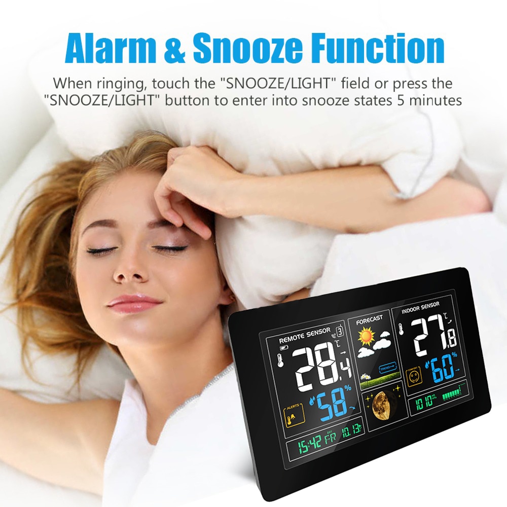 2 Outdoor Sensor Weather Station With Wireless Tem... – Vicedeal