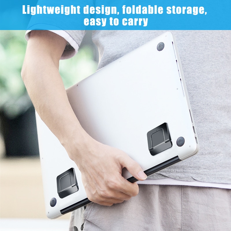 1 Pair Mini Portable Invisible Laptop Holder Adjus... – Vicedeal