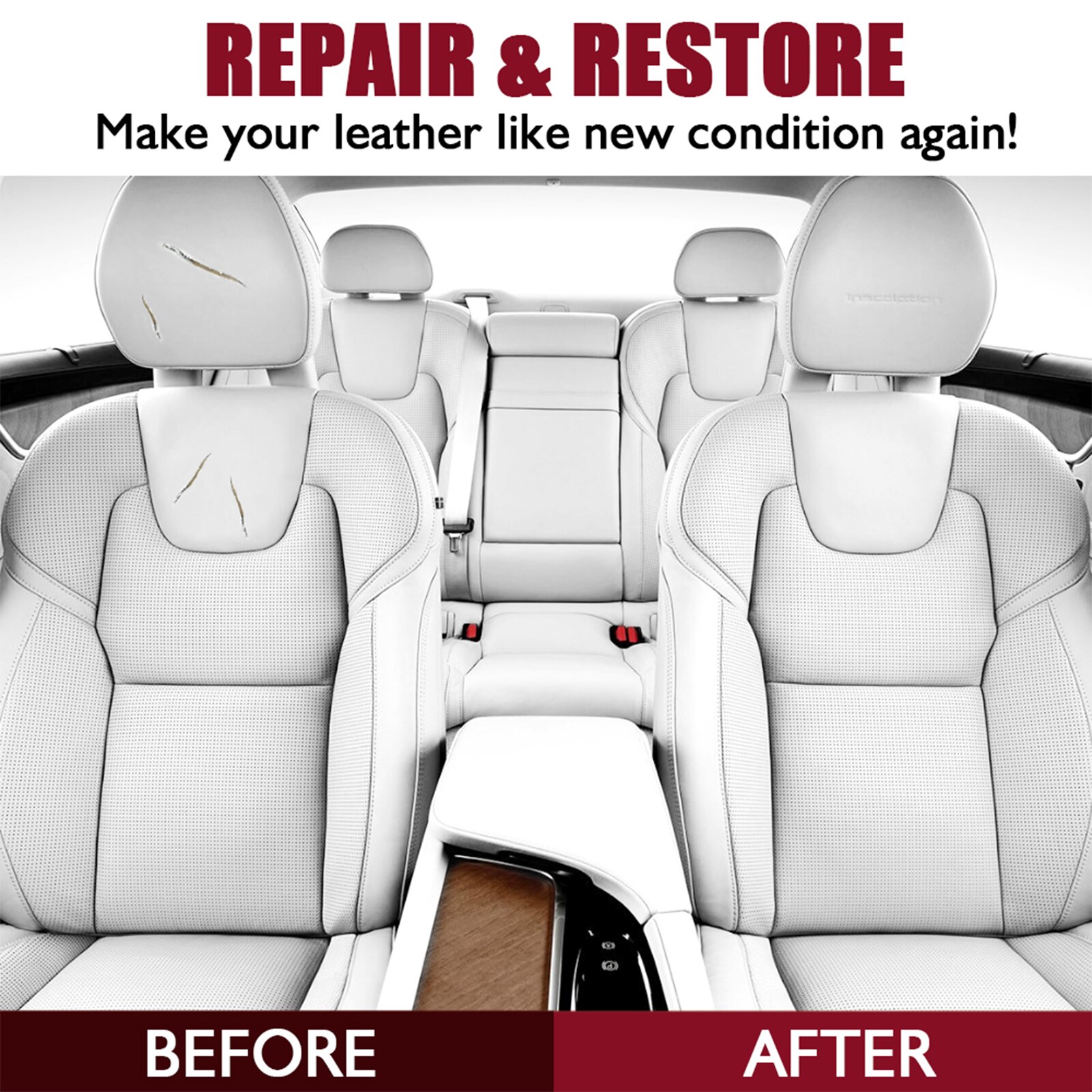 2 Pcs 20g Car Seat Leather Repair Agent, Leather C... – Vicedeal