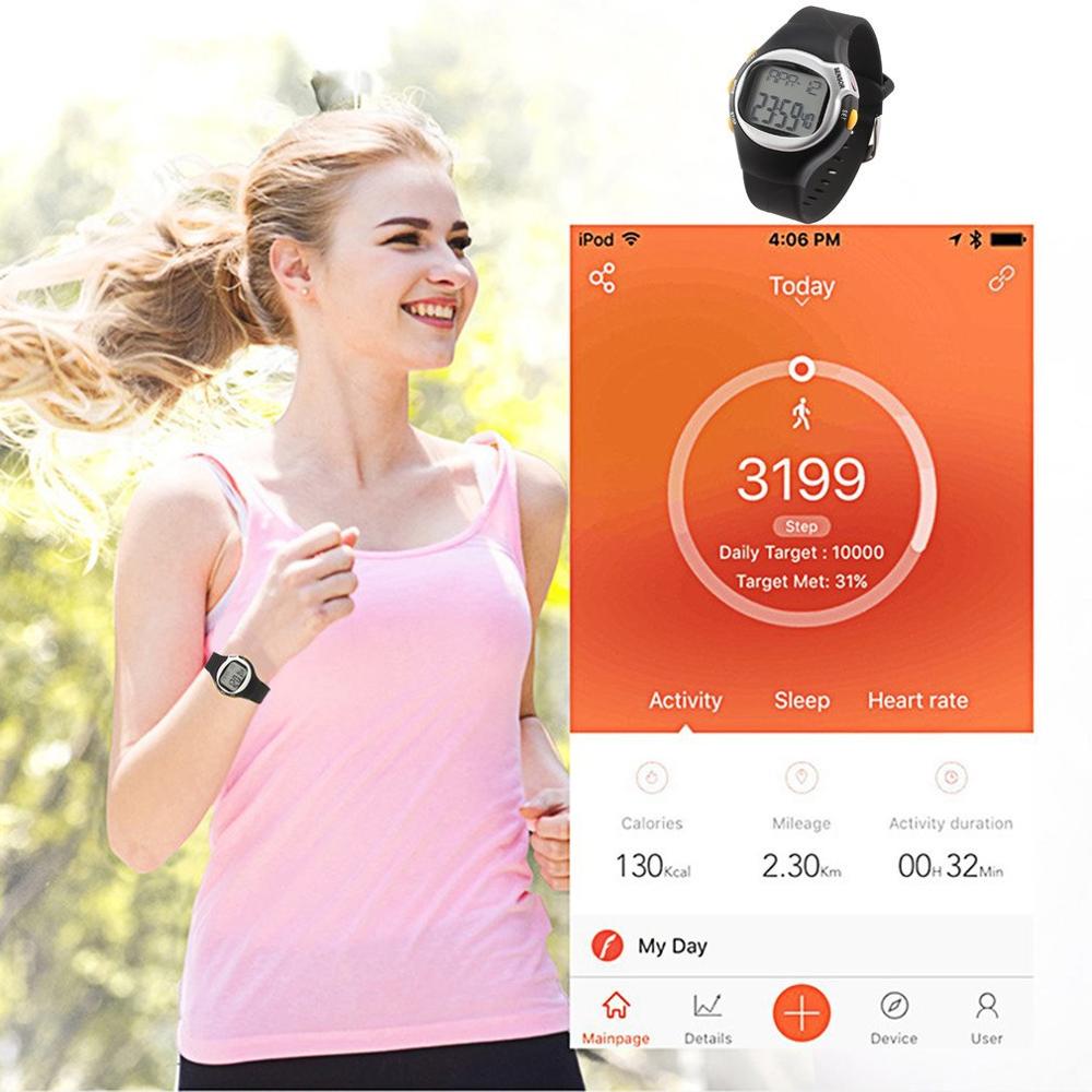 Pulse Monitor di Frequenza Cardiaca Orologio Calor... – Grandado