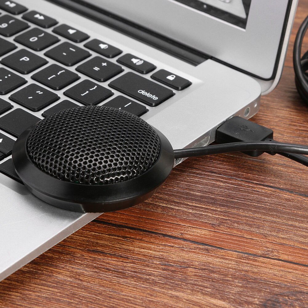 Condenser 360 Pickup Microphone 1.8m USB Omni-dire... – Grandado