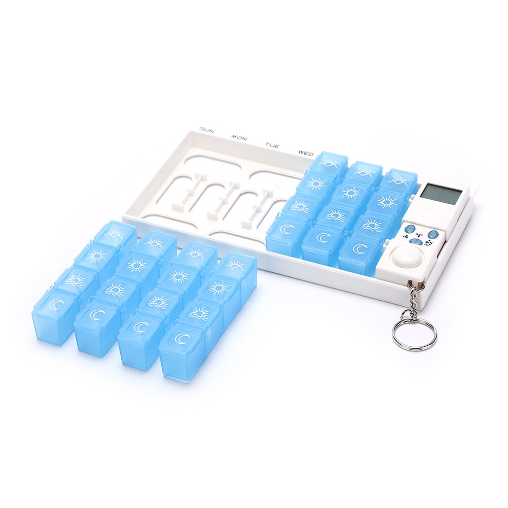 28 Cells Weekly LCD Intelligent Pill Dispenser Sma... – Vicedeal