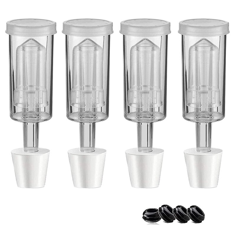 Fermentation Lids Airlock Kit with 6Stopper,Air Lo... – Grandado