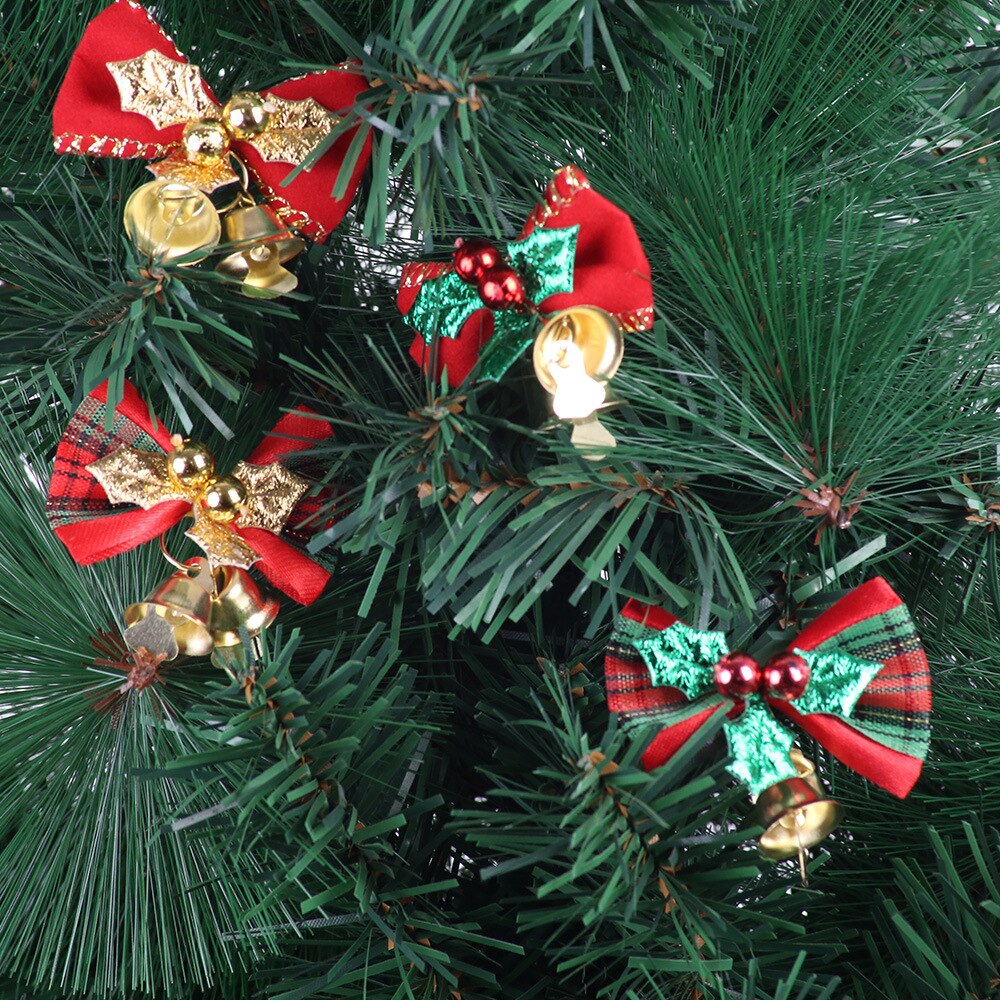 4Pcs/set Mini Christmas Bow for Christams Tree Dec... – Vicedeal