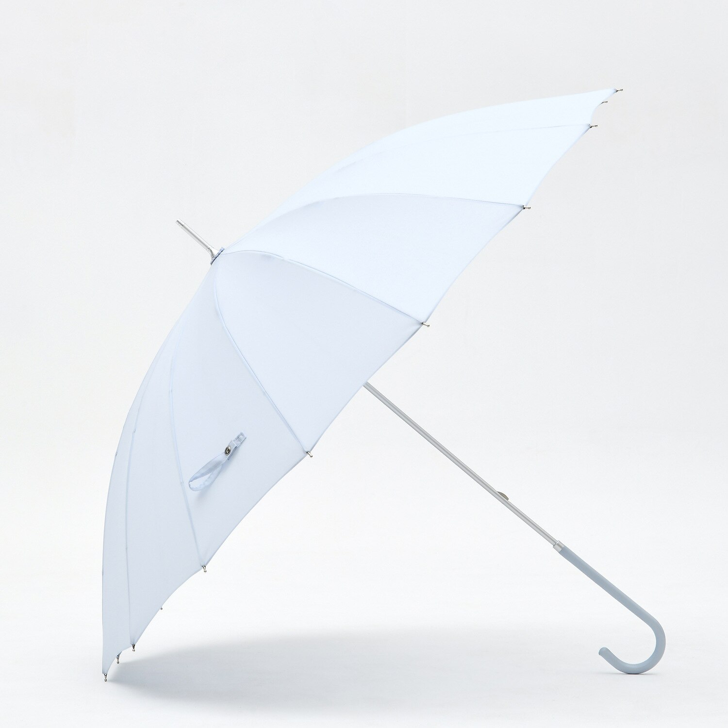 Sky Blue Long Umbrella Rain Women Windproof 16 Rib... – Grandado