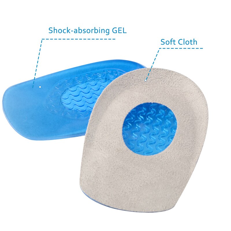 Sebs Hielspoor Pad Half Inlegzolen Voor Voet Fasci... – Grandado