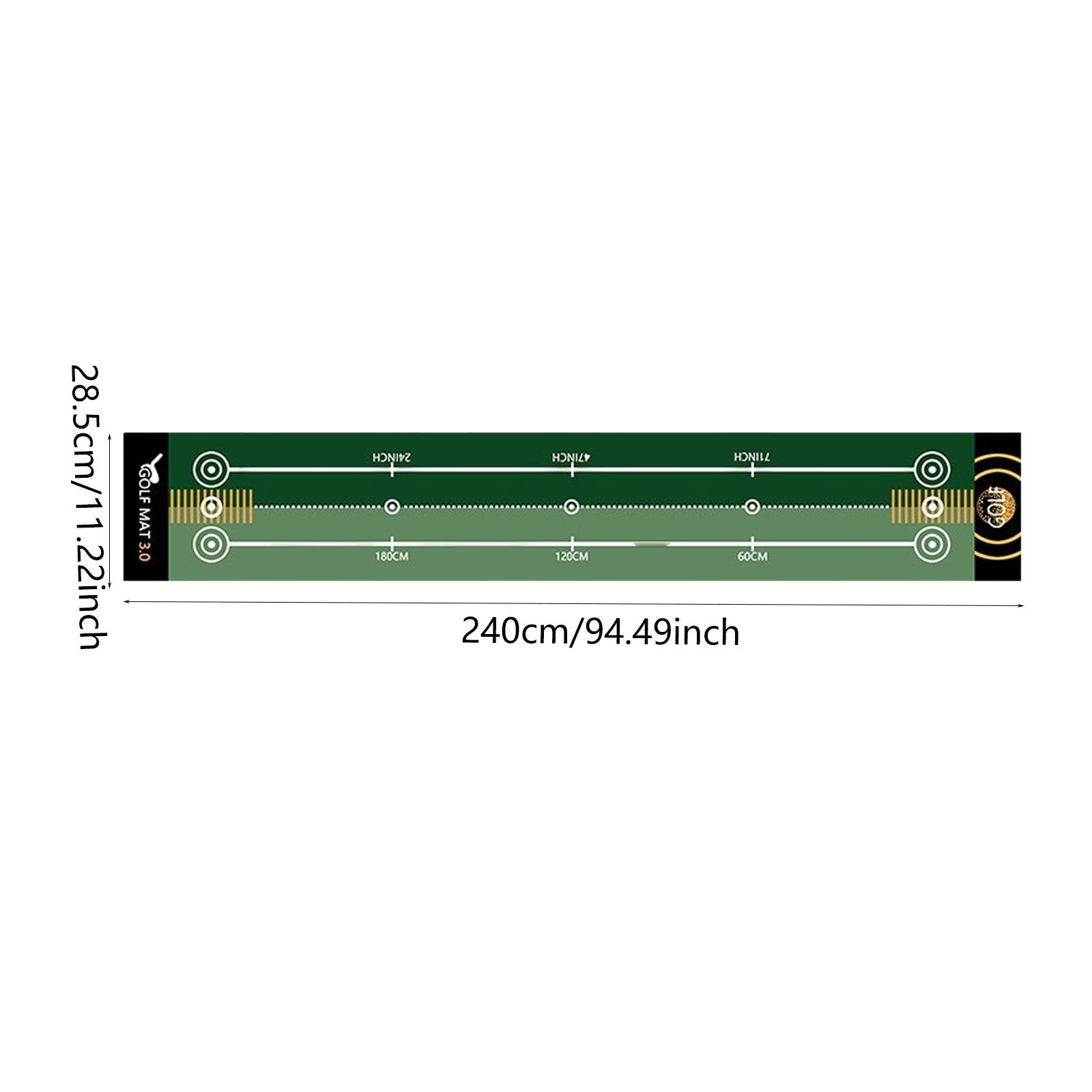 Golf Putting Indoor Golf Hitting Mat Groene Mat Go... – Vicedeal