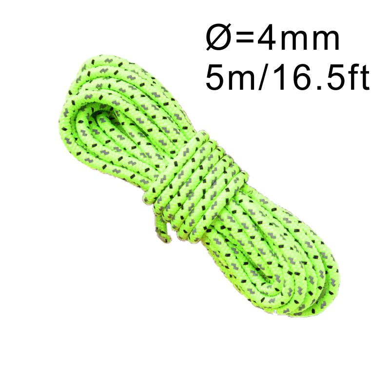 Cuerda fluorescente para jardín, cuerda resistente... – Grandado