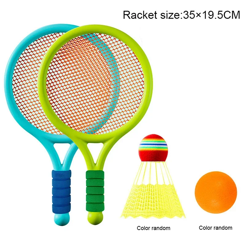 Kids Tennis Racket,1 Pair Tennis Badminton Toy,Ten... – Grandado
